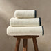 Palma Contrast Edge Towel Collection - Oatmeal – DUSK
