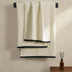 Palma Contrast Edge Towel Collection - Oatmeal – DUSK