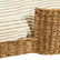 Percy Bone Shaped Seagrass Dog Bed - Natural – DUSK