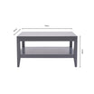 Poppy Coffee Table - Grey – DUSK