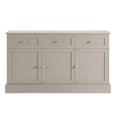 Ruby 3 Door Sideboard with Drawers - Taupe – DUSK