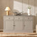 Ruby 3 Door Sideboard with Drawers - Taupe – DUSK