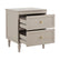 Ruby 2 Drawer Bedside Table - Taupe – DUSK