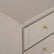 Ruby 2 Drawer Bedside Table - Taupe – DUSK