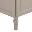 Ruby 2 Drawer Bedside Table - Taupe – DUSK