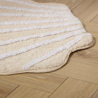 Shell Tufted Bath Mat - Cream – DUSK