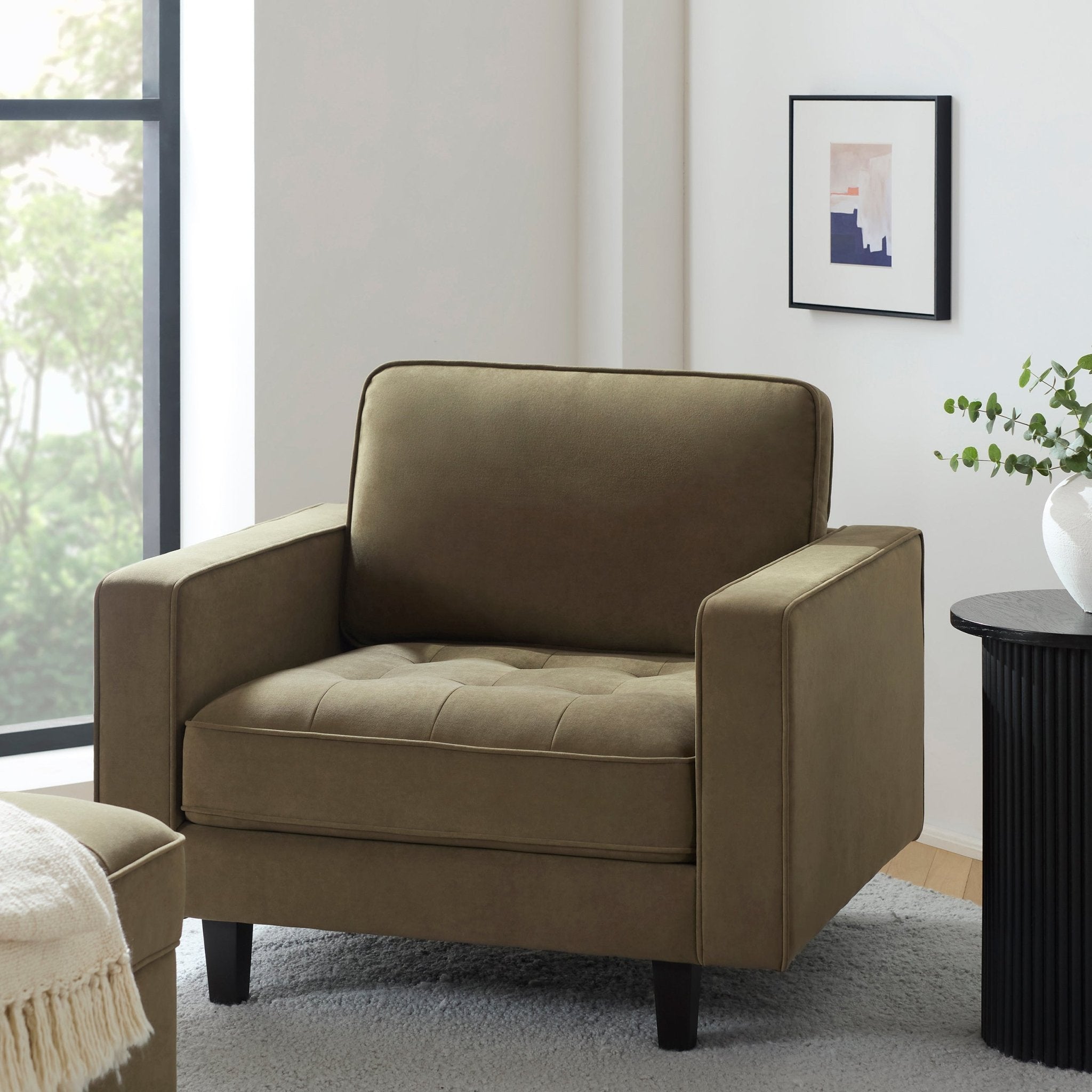 Sloane Loveseat - Olive – DUSK