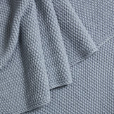 St Ives Knit Throw - Dusty Blue – DUSK