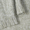 Super Soft Marled Tassel Sofa Throw - Dark Green – DUSK