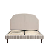 Surrey Bed Frame - Chocolate Stripe – DUSK