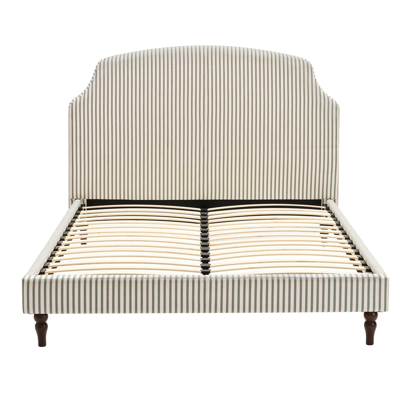 Surrey Bed Frame - Sage Stripe – DUSK