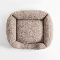 Teddy Basket Dog Bed - Taupe – DUSK