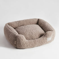 Teddy Basket Dog Bed - Taupe – DUSK