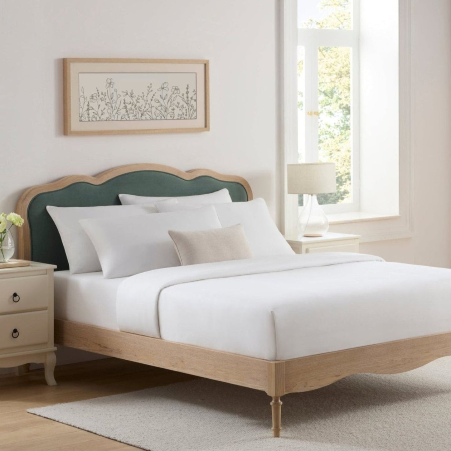 Versailles Bed Frame - Green – DUSK