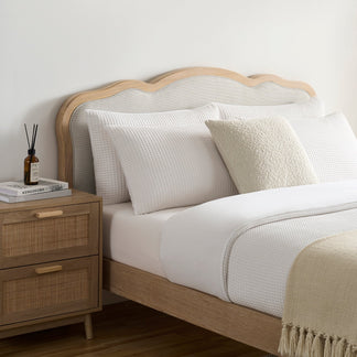 Versailles Bed Frame - Natural Stripe – DUSK