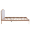 Versailles Bed Frame - Natural Stripe – DUSK