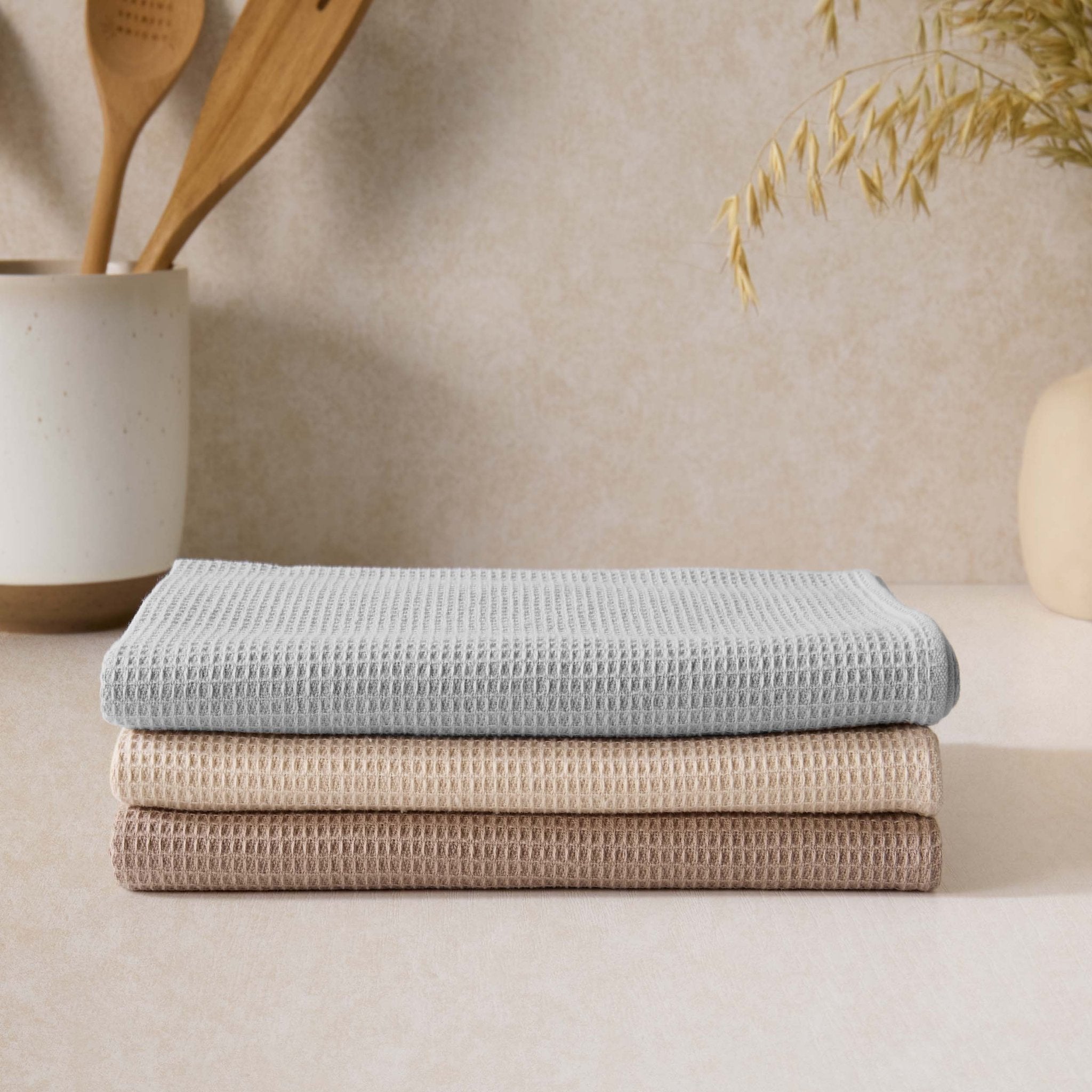 Waffle Tea Towels - Pack of 3 – DUSK