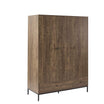 Willow 3 Door Wardrobe with Drawers - Mango Wood – DUSK