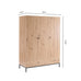 Willow 3 Door Wardrobe with Drawers - Mango Wood – DUSK