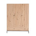 Willow 3 Door Wardrobe with Drawers - Oak Effect – DUSK