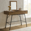 Willow Storage Dressing Table Console - Mango Wood – DUSK