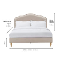 Wiltshire Bed Frame - Stone – DUSK