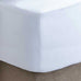 200 Thread Count Percale Fitted Sheet - White – DUSK