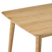 Heidi Solid Oak 4-6 Seater Dining Table - Natural – DUSK