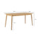 Heidi Solid Oak 4-6 Seater Dining Table - Natural – DUSK