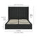 Madison Ottoman Storage Bed - Ink – DUSK