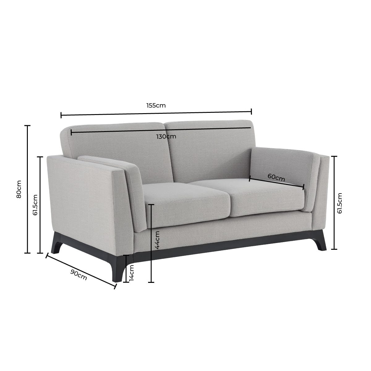 2 Seater Sofa Dimensions In Feet | Cabinets Matttroy