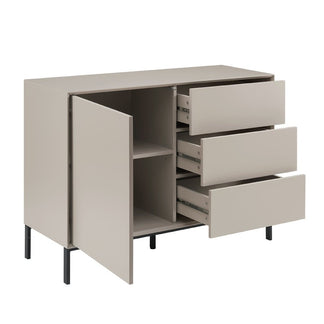 Nova Small Sideboard with Drawers - Taupe – DUSK