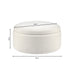 Stockton Round Storage Pouffe - Linen Natural – DUSK