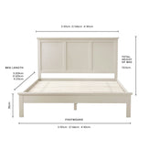 Salcombe Bed Frame - Stone – DUSK