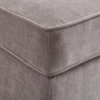 Soho Ottoman Storage Pouffe - Grey – DUSK
