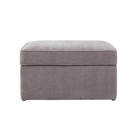 Soho Ottoman Storage Pouffe - Grey – DUSK