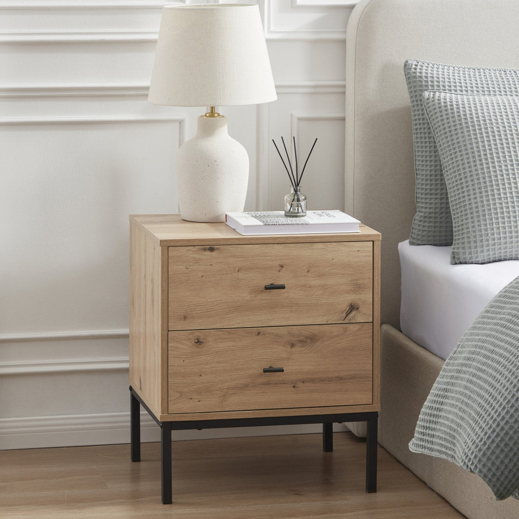 Willow 6 Drawer Chest of Drawers - Oak Effect – DUSK